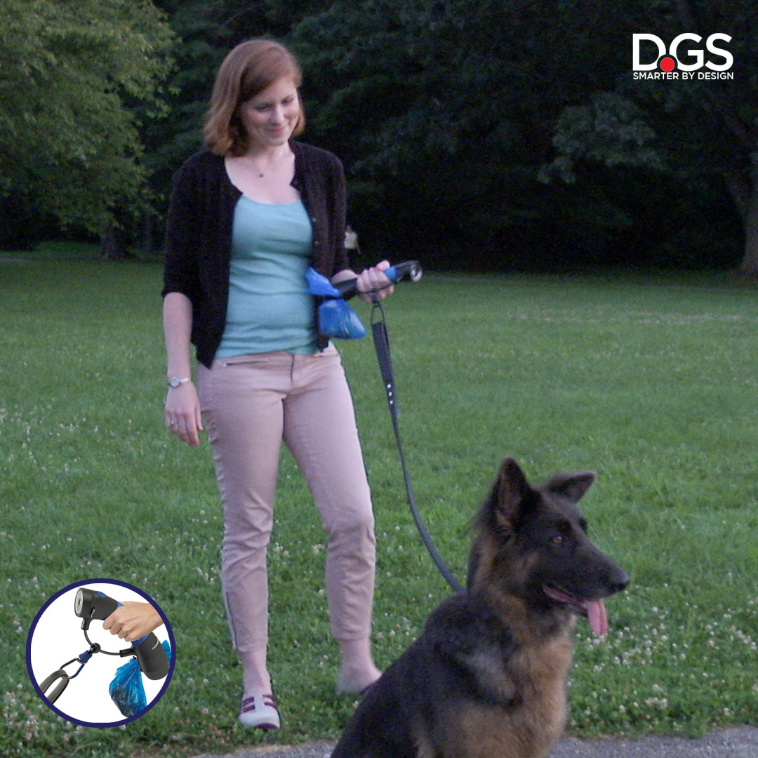 Gismo Handle with Poop Bag Dispenser - DGS Pet Products